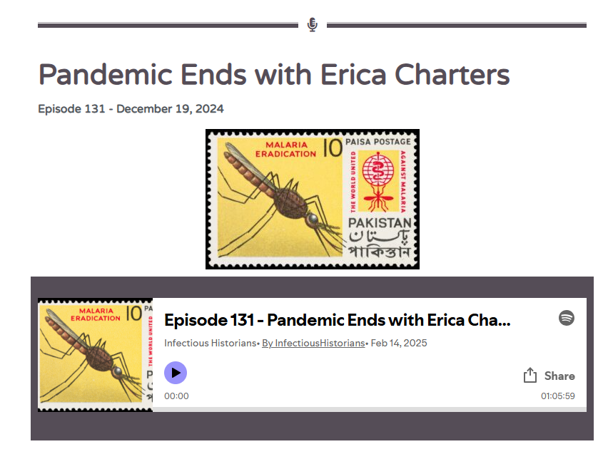 New podcast: Pandemic Ends | How Epidemics End